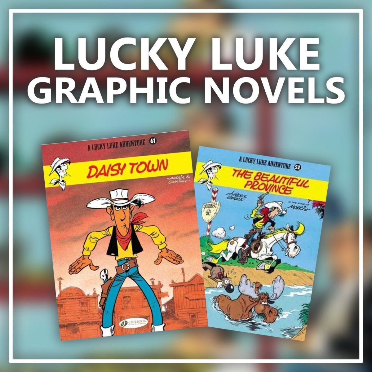 Lucky Luke Graphic Novels | Readers Warehouse